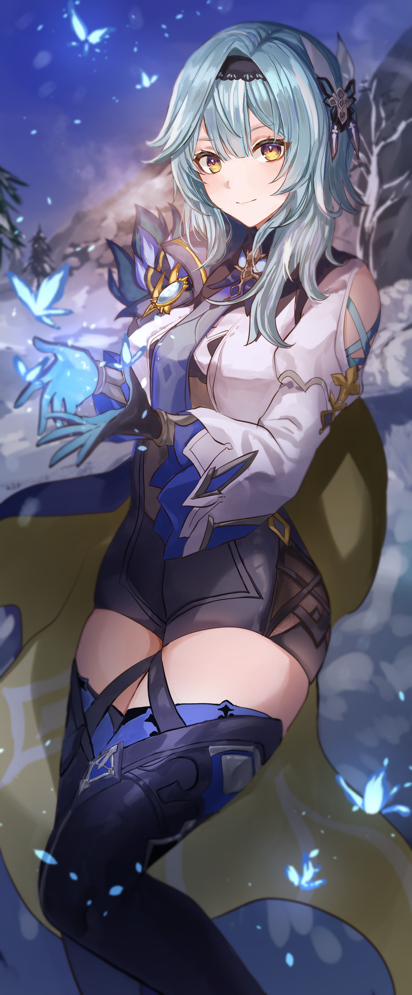 minestrone takizawa genshin impact eula thighhighs | #1075654 | yande.re